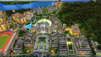 China 1:150 University Campus Models School Scale Model For Architecture for sale