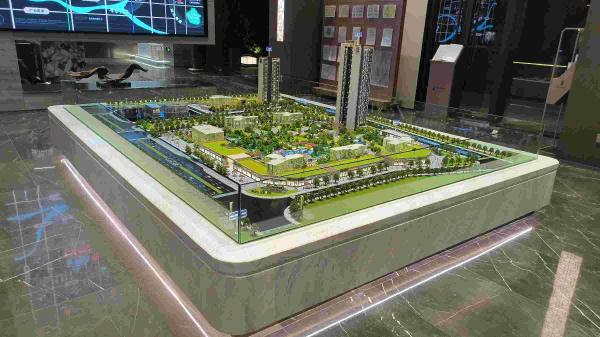 Quality Residential Architectural Site Model Real Estate Scale Model 1:150 for sale