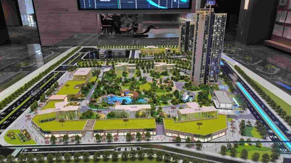 Quality Residential Architectural Site Model Real Estate Scale Model 1:150 for sale