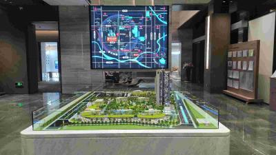 China Residential Architectural Site Model Real Estate Scale Model 1:150 for sale