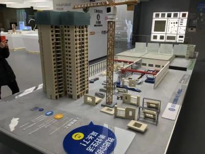 China Prefabricated Building Scale Models 1:150 Construction Site Model Architecture for sale