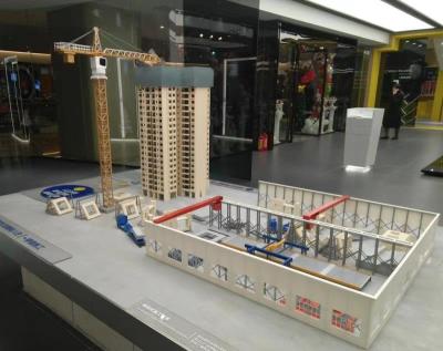 China Prefabricated Building Scale Models 1:150 Construction Site Model Architecture for sale