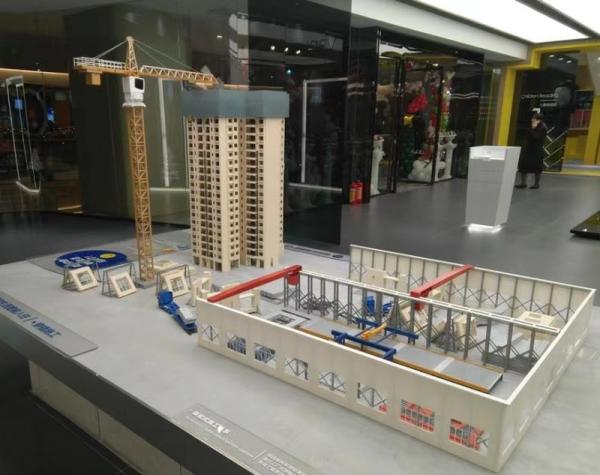 Quality Prefabricated Building Scale Models 1:150 Construction Site Model Architecture for sale