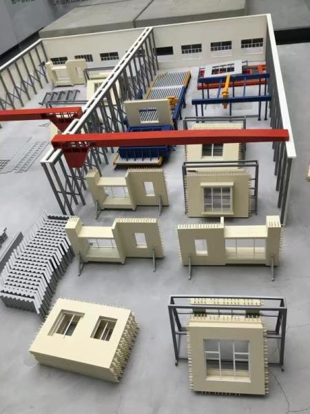 Quality Prefabricated Building Scale Models 1:150 Construction Site Model Architecture for sale