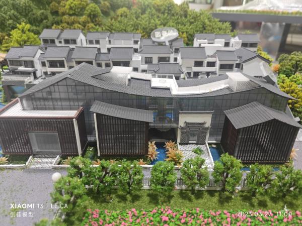Quality 1:450 Jiangnan Water Town Architectural Model Town Chinese Contemporary for sale