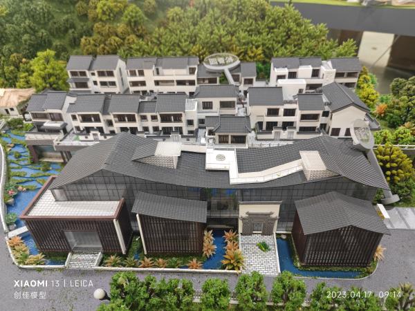 Quality 1:450 Jiangnan Water Town Architectural Model Town Chinese Contemporary for sale
