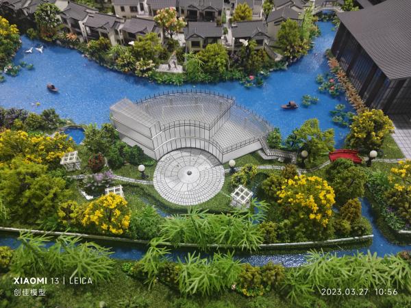 Quality 1:450 Jiangnan Water Town Architectural Model Town Chinese Contemporary for sale