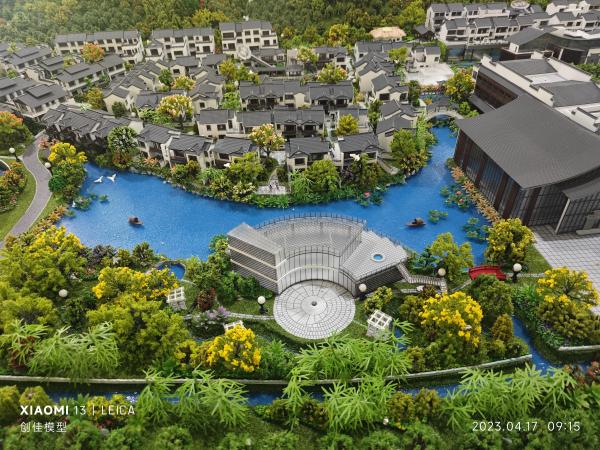 Quality 1:450 Jiangnan Water Town Architectural Model Town Chinese Contemporary for sale