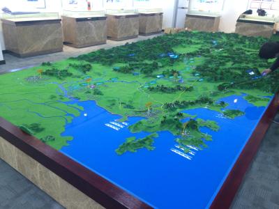 China 1:500 Regional Topography Model Architecture Hydrology Model Customized for sale