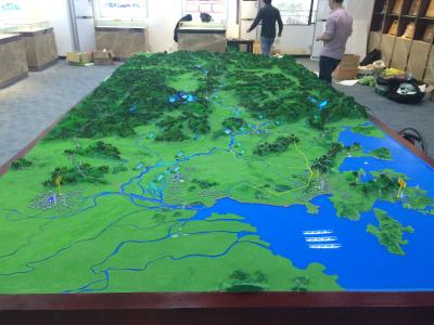 China 1:500 Regional Topography Model Architecture Hydrology Model Customized for sale