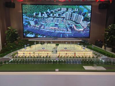 China Logistics Distribution Center Scale Model Factory 1:200 Architecture Model for sale