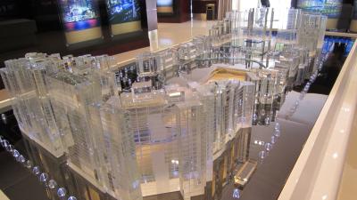 China Transparent Architectural Scale Model Multi Building Scale Model For Real Estate for sale