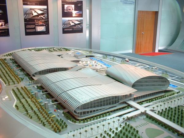Quality Architectural Model of Modern Exhibition Center – Precision Scale Model with for sale