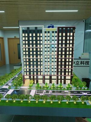 China Modelo em escala arquitetônica detalhado de edifício residencial para visualização arquitetônica profissional à venda