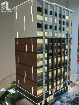China Modelo em escala arquitetônica detalhado de edifício residencial para visualização arquitetônica profissional à venda