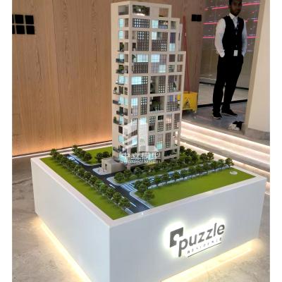 China Residência Puzzle - Modelo Arquitetônico em Escala para Exibição Profissional à venda