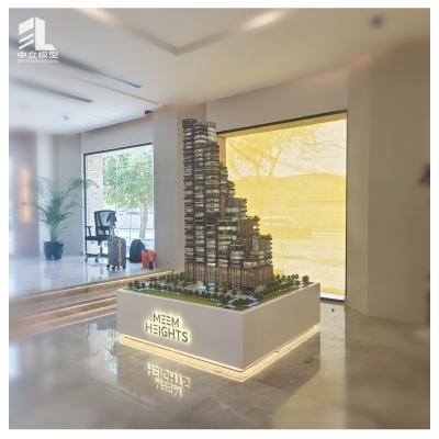 China Material de plástico de alta qualidade Modelo em escala arquitetônica à venda