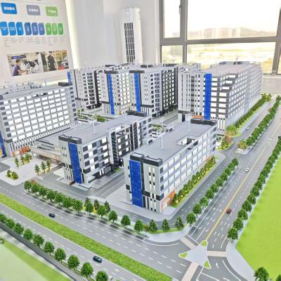 Cina Modello di Parco Industriale - Esposizione Architettonica di Alta Precisione per la Pianificazione della Zona Industriale in vendita