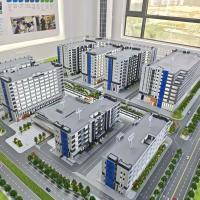 China Industrial Park Model High Precision Architectural Display 1:100 Scale for Zone Planning for sale