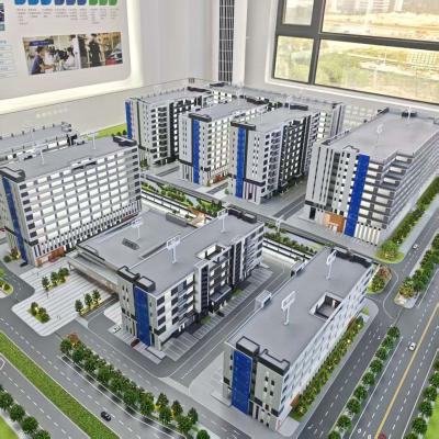 Cina Modello di Parco Industriale - Esposizione Architettonica di Alta Precisione per la Pianificazione della Zona Industriale in vendita