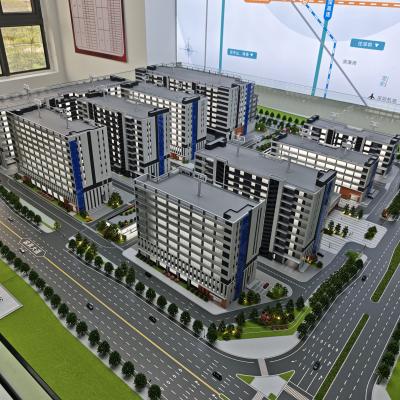 Cina Modello di Parco Industriale - Esposizione Architettonica di Alta Precisione per la Pianificazione della Zona Industriale in vendita