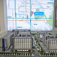 China Industrial Park Model High Precision Architectural Display 1:100 Scale for Zone Planning for sale