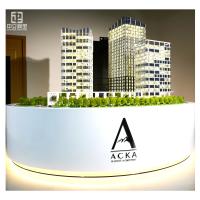 China High Rise Architectural Scale Model with Realistic Lighting for Office Complex Design Display for sale