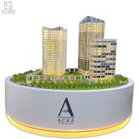China High Rise Architectural Scale Model with Realistic Lighting for Office Complex Design Display for sale