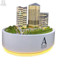 China High Rise Architectural Scale Model with Realistic Lighting for Office Complex Design Display for sale