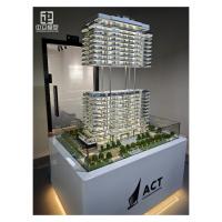 China Custom Modern Office Building Architectural Scale Model with Elevator Lift and LED Lighting for sale