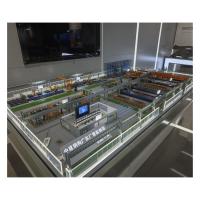 China Custom Modern Office Building Architectural Model with Elevator Lift Function and LED Lighting 1:35 Scale for sale