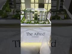 Vertical Greening Residential Model Modern Eco Housing Architectural Scale Model