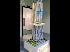 high-rise commercial skyscraper model architectural scale model sky garden office tower real estate