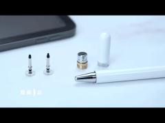 Oem Stainless Steel Disc Smart Stylus Pen For Android Tablet Ipad