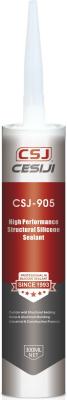 China CSJ-905 RTV Structural Silicone Sealant Neutral Curing Non Corrosive 18 Months Shelf Life for sale