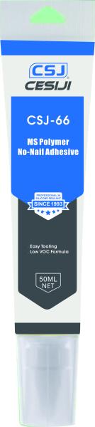 Quality CSJ-66 RTV MS Polymer No More Nails Adhesive Shelf Life 9 Months for sale