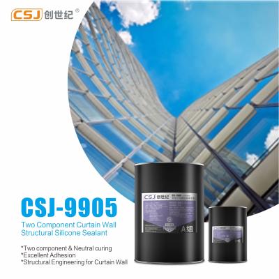 China CSJ ProSeal Dynamic Duo High Strength Neutral Cure Silicone For Curtain Walls for sale