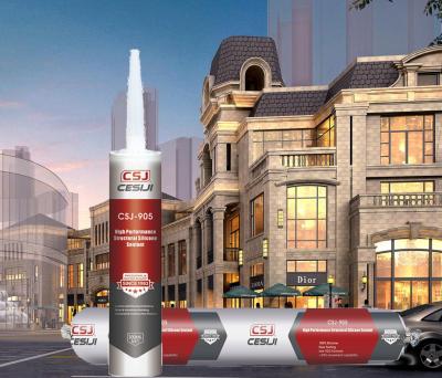 China Vertical / Horizontal Structural Silicone Adhesive 250ml/Min Extrusion Zero Slump for sale
