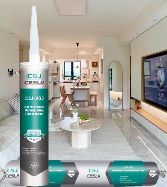 Quality Curtain Walls Weatherproofing Silicone Sealant UV Heat & Humidity Resistant for sale