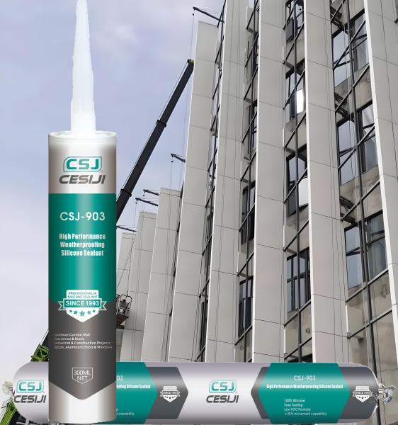 Quality 35 Movement Capable Weather Proof Silicone Sealant For Curtain Walls / Concrete for sale