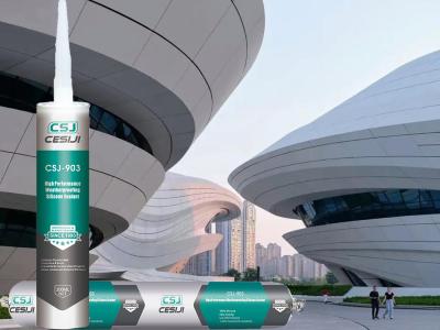 China Structural All Weather Silicone Sealant Withstands -50C To 180C Temperature Swing for sale