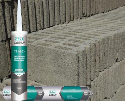 Cina Taglio / Muro di tenda Silicone impermeabilizzante 90 tasso di recupero elastico in vendita