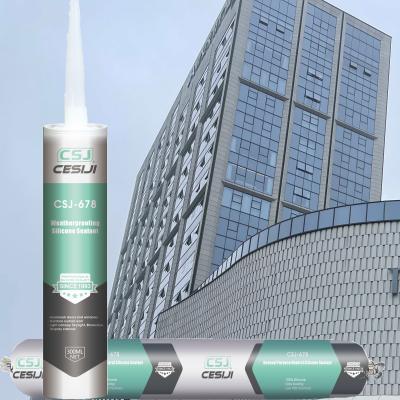 중국 다중 표면 접착용 방수 속경화 실리콘 실란트, 프라이머 불필요 판매용