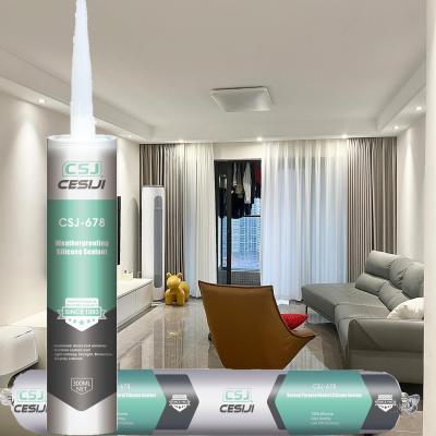 중국 다목적 방수 실리콘 실란트 -50C ~ 150C 유연성 UV 안정 판매용