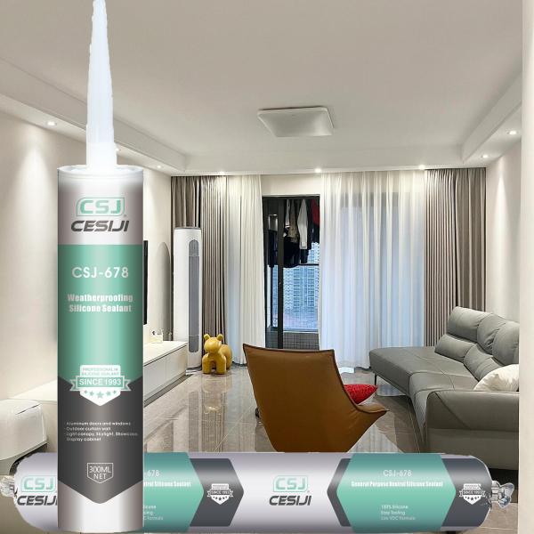 Quality All Purpose Weatherproofing Silicone Sealant -50C To 150C Flexibility UV Stable for sale
