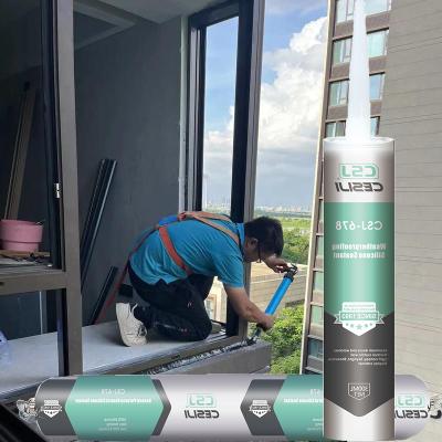 Cina Sigillante di silicone resistente alle intemperie, ad alta adesione, senza prima, da impostare rapidamente in vendita