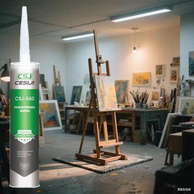 중국 300mL 중립 실리콘 밀폐물 문 창문 일반 건설 밀폐 판매용