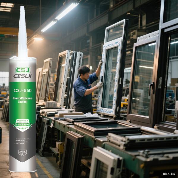 Quality Non Corrosion Neutral Silicone Sealant Aging Resistant For Window Bonding for sale