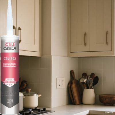 Cina Sigillante siliconico acetico personalizzato per giunti vetro e alluminio in vendita