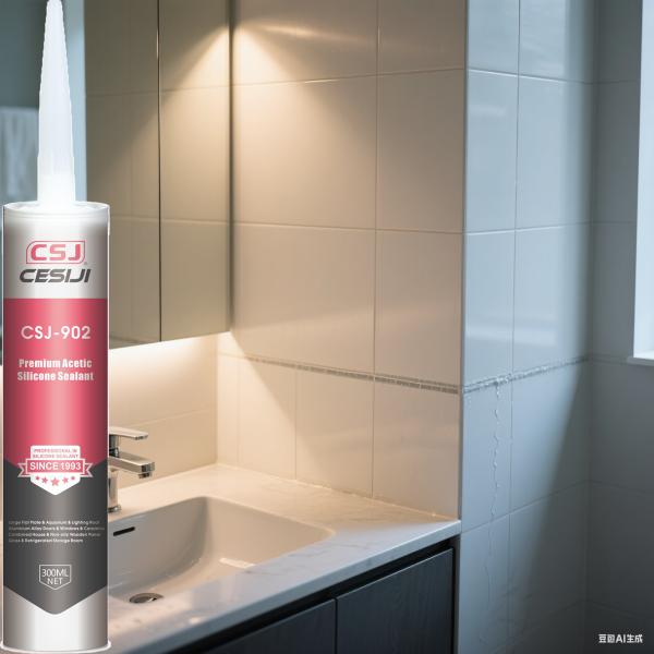 Quality Weatherproof Acetic Silicone Sealant 300mL With UV And Water Resistance for sale